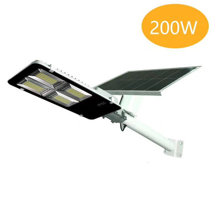 Remote Control 200W IP66 Solar LED Street Light