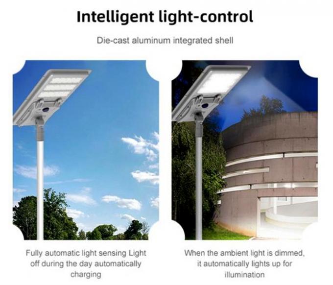 SMD3030 LED Chip For Solar LED Street Light With Mono Solar Panel